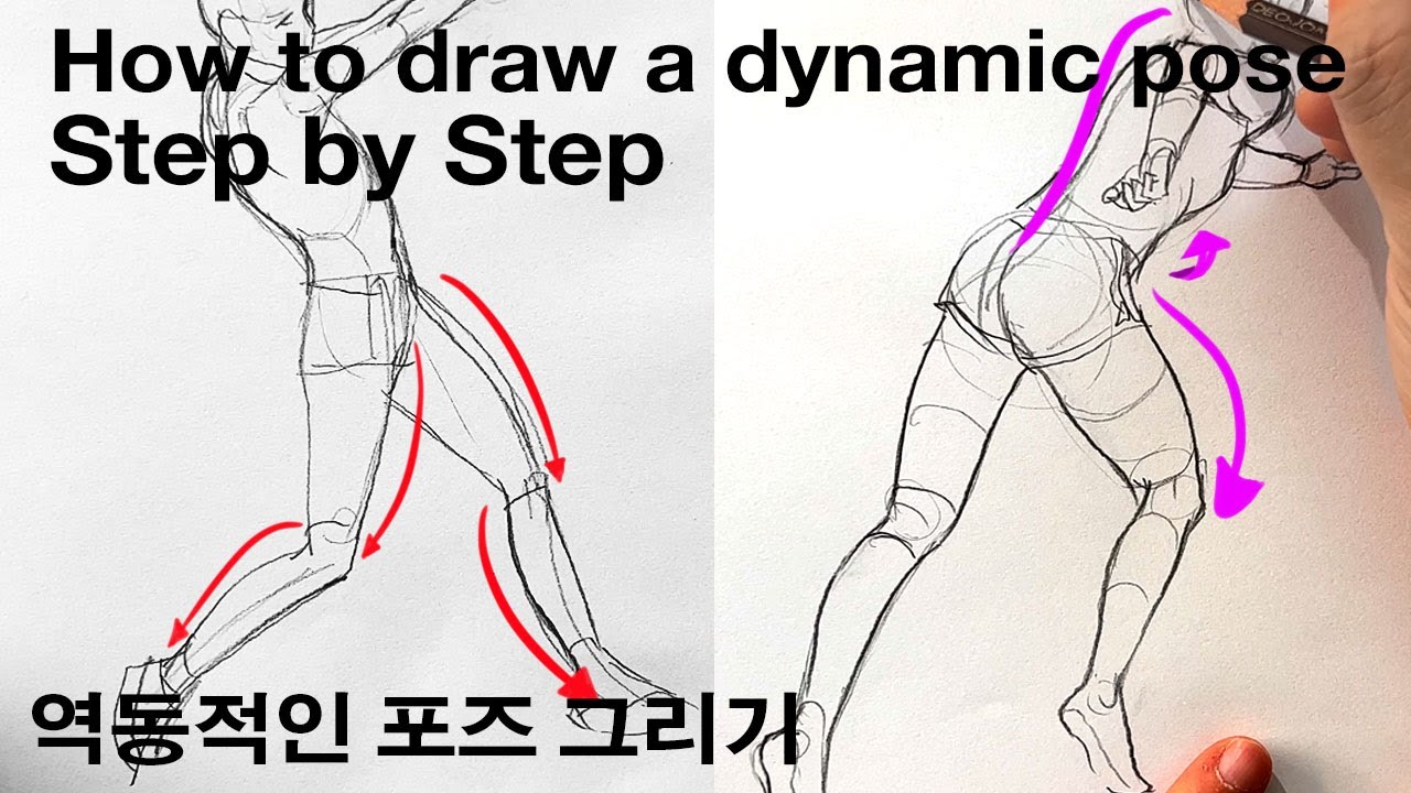 Dynamic Poses For Artists