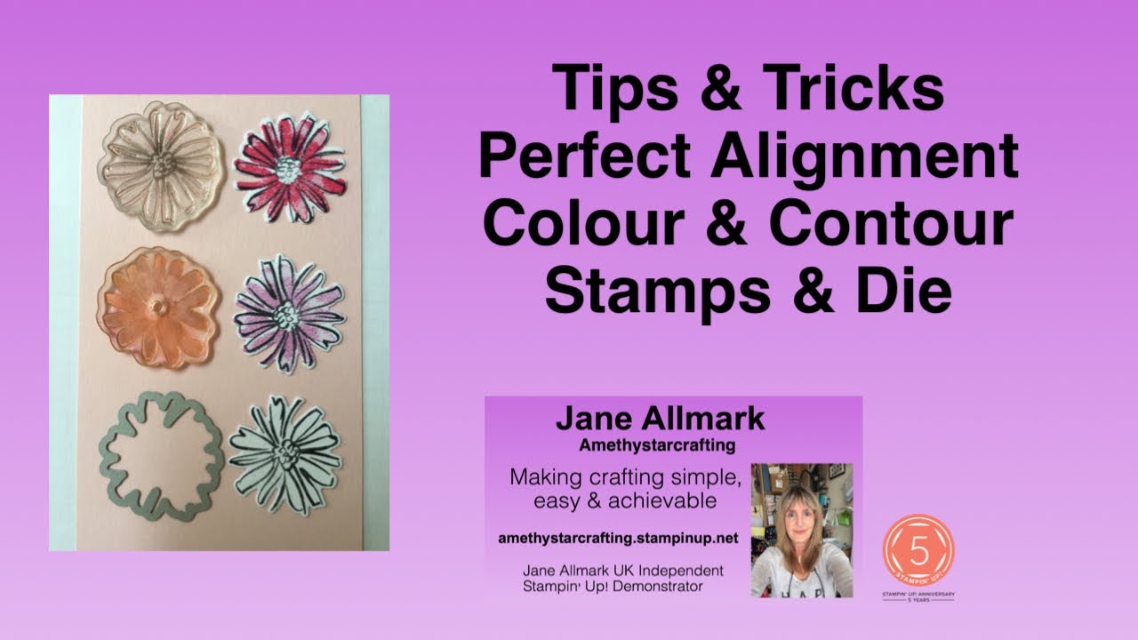 Tips Tricks For Perfect Alignment Of Colour Contour Stamps Die