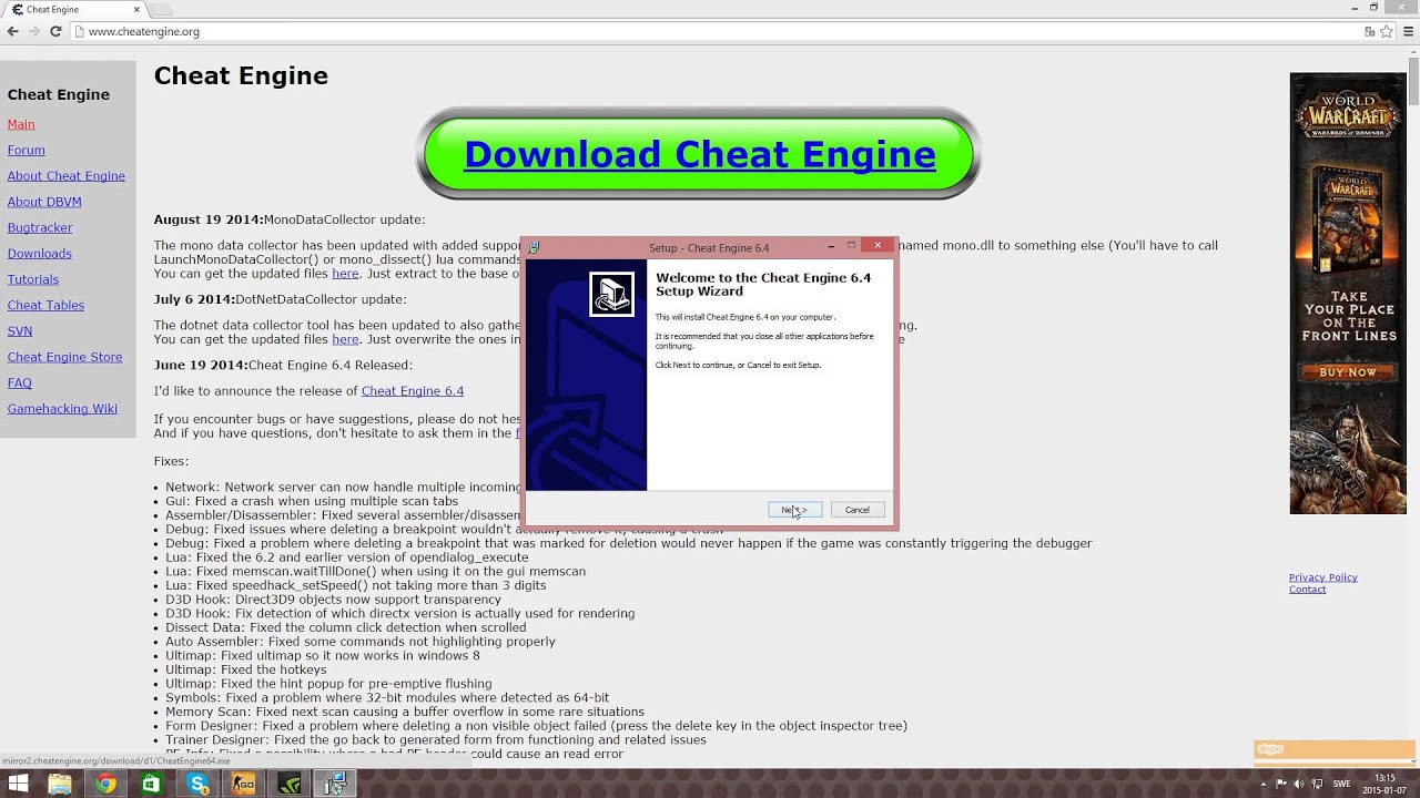 Cheat Engine L Tutorials L How To Download Cheat Engine Youtube