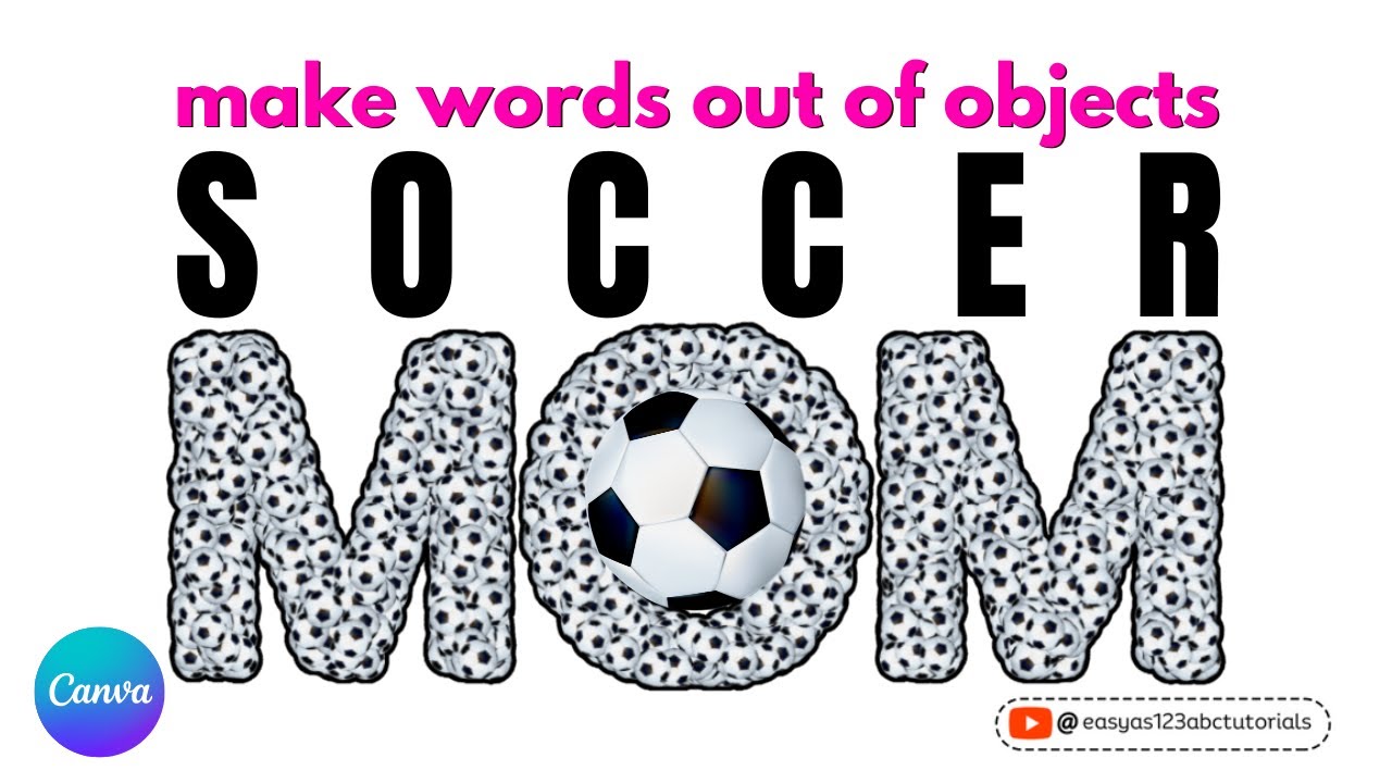 Create Word Out Of Objects And Shape Objects Into A Word Tshirt Design