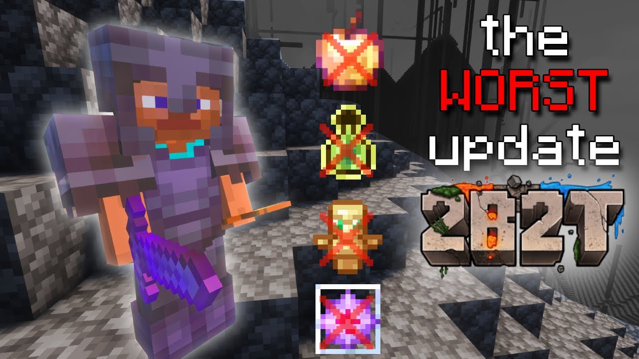 The Worst 2b2t Update Youtube