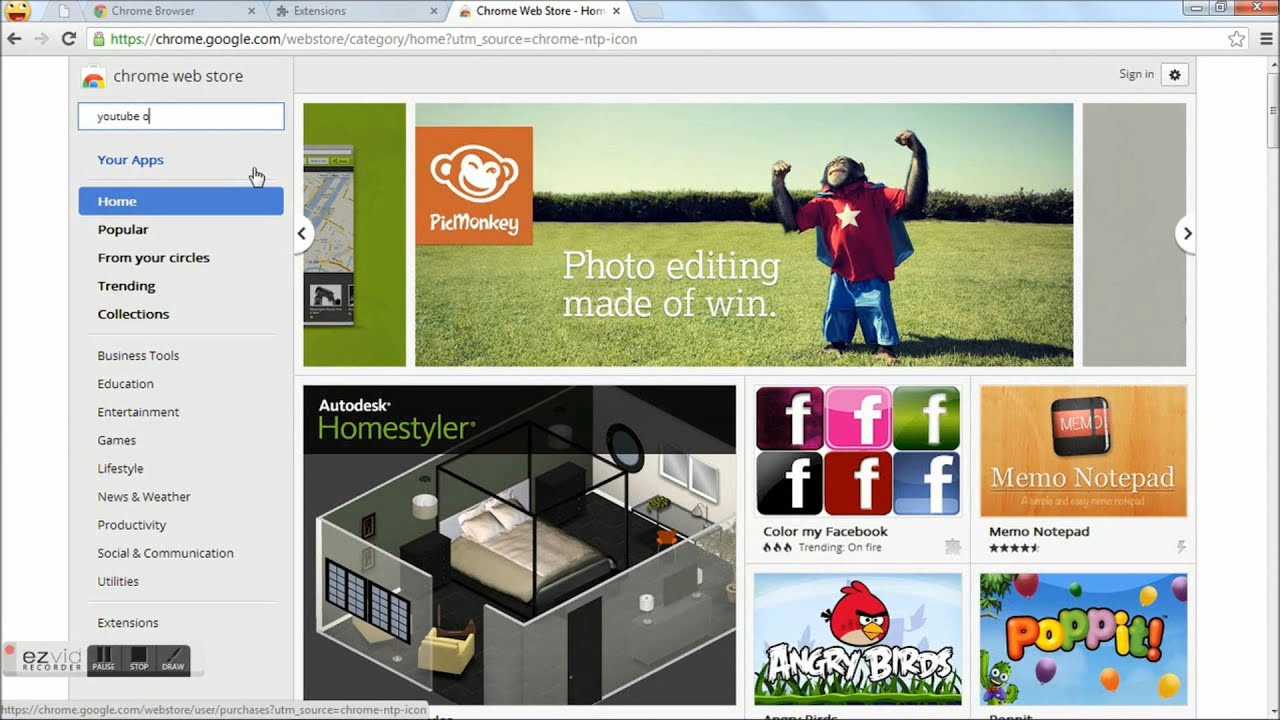 How To Download Youtube Options Extension From Google Chrome Web Store