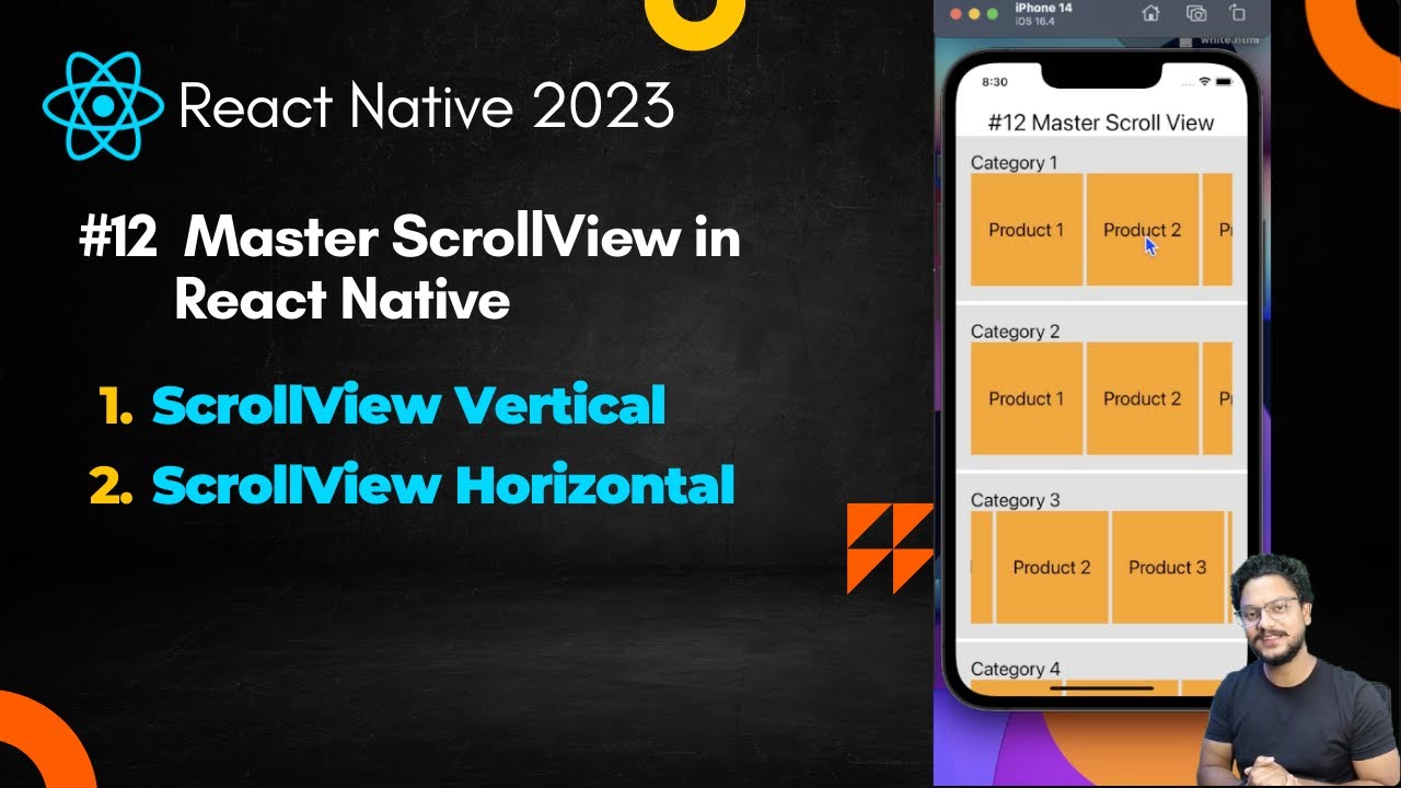 12 Master Scrollview Just In React Native Reactnative Scroll
