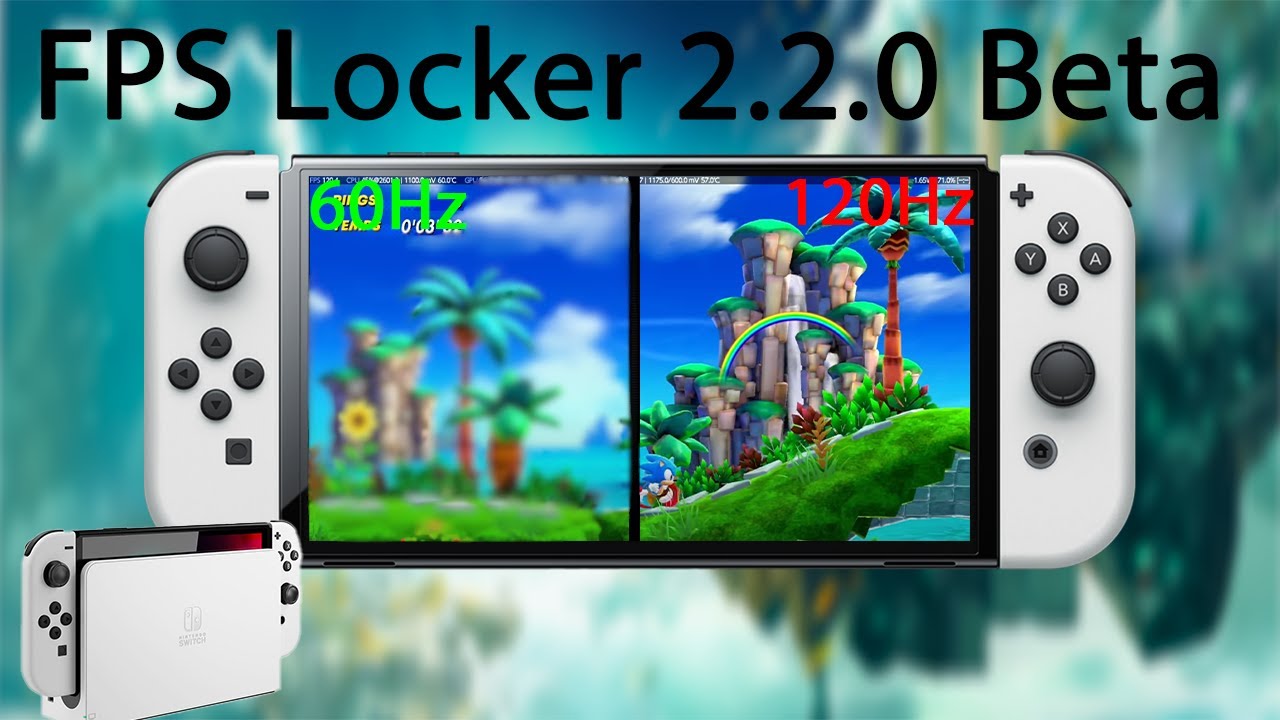 120hz Gaming On Nintendo Switch Fps Locker 2 2 0 Beta Preview Youtube
