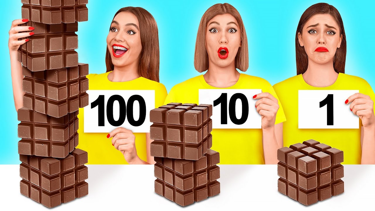 Tantangan 100 Lapis Makanan Pertempuran Makanan Multi Do Challenge