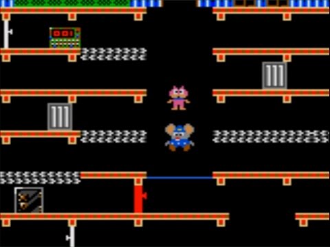 Mappy Sega Game Gear Time Travel Mouse Youtube