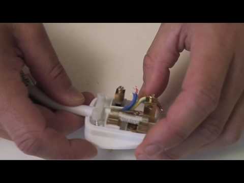 How To Re Wire A Plug Youtube