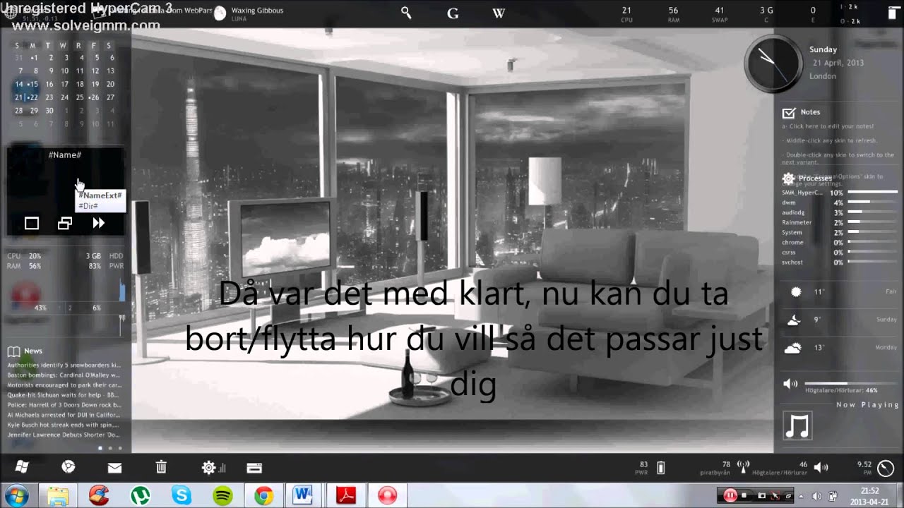 Rainmeter Tutorial Youtube