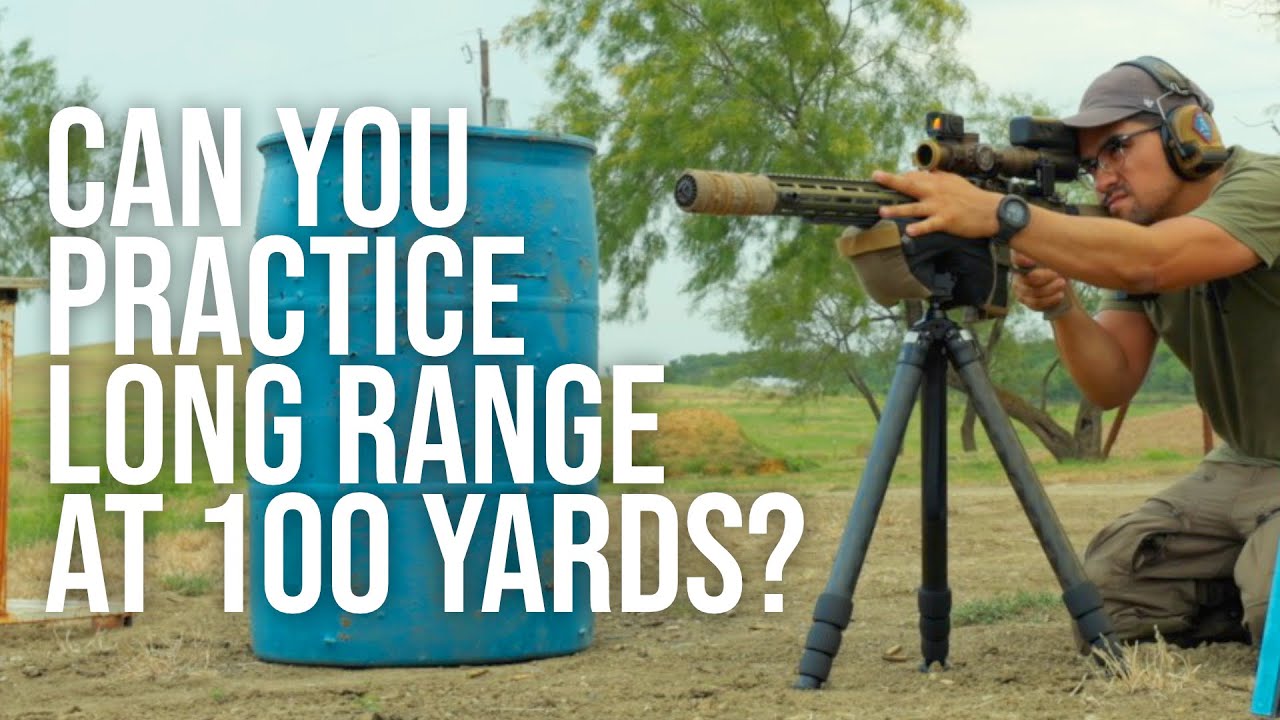 Practice For Long Range At 100 Yards Youtube