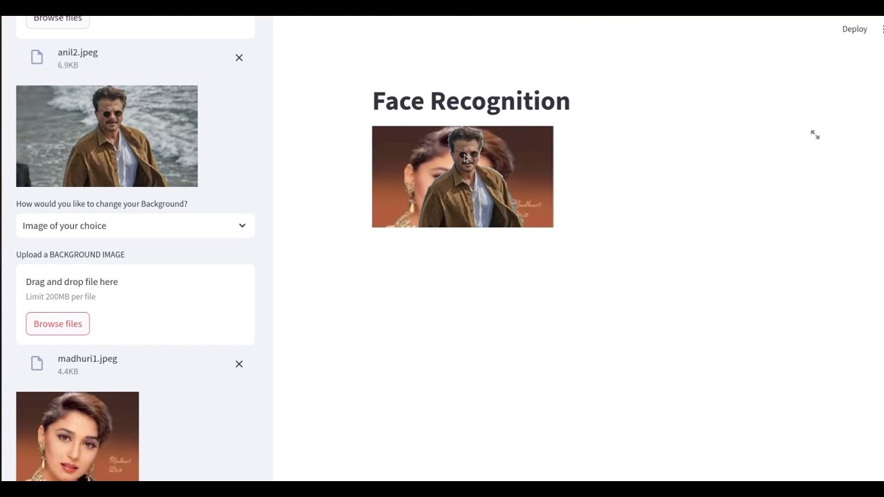 Python Face Recognition From Pictures Using Streamlit App Youtube
