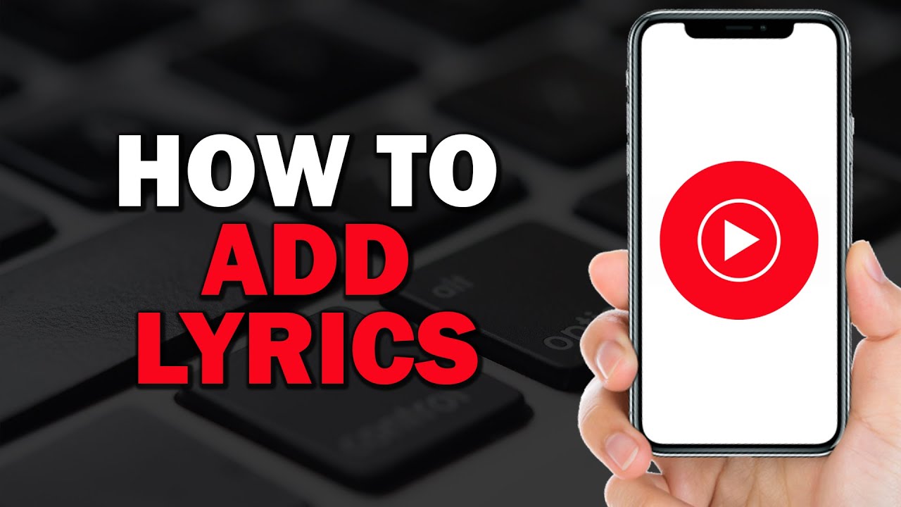 How To Add Lyrics On Music Easiest Way Youtube