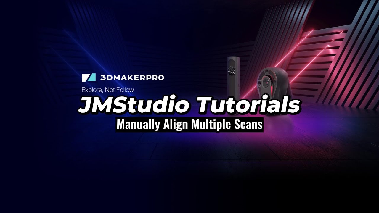 Jmstudio Tutorials Manually Align Multiple Scans Youtube