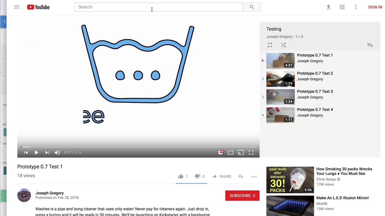 Kickofflabs Landing Page Review Washee Youtube