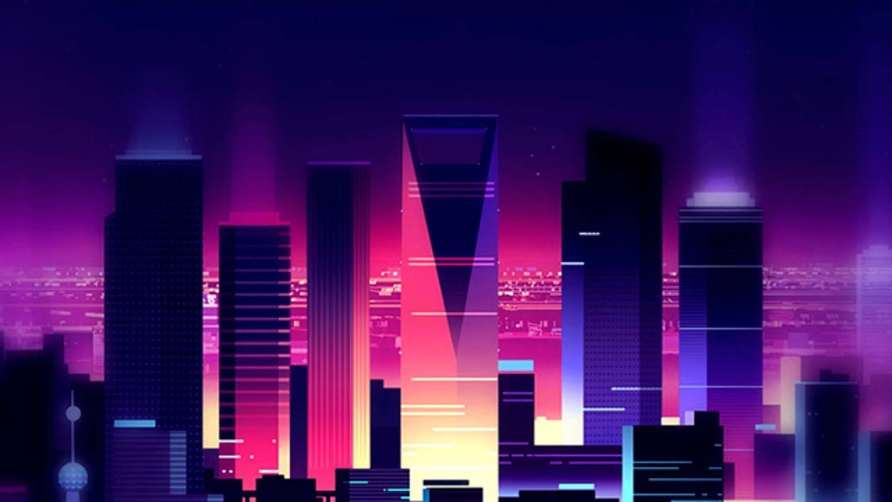 Infinity A Futuristic Synthwave Mix Chillwave Retrowave 4k Youtube