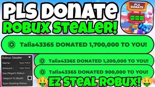 Updated Pls Donate Script Over 100 000 R Pastebin 2025 Lucas Roblox