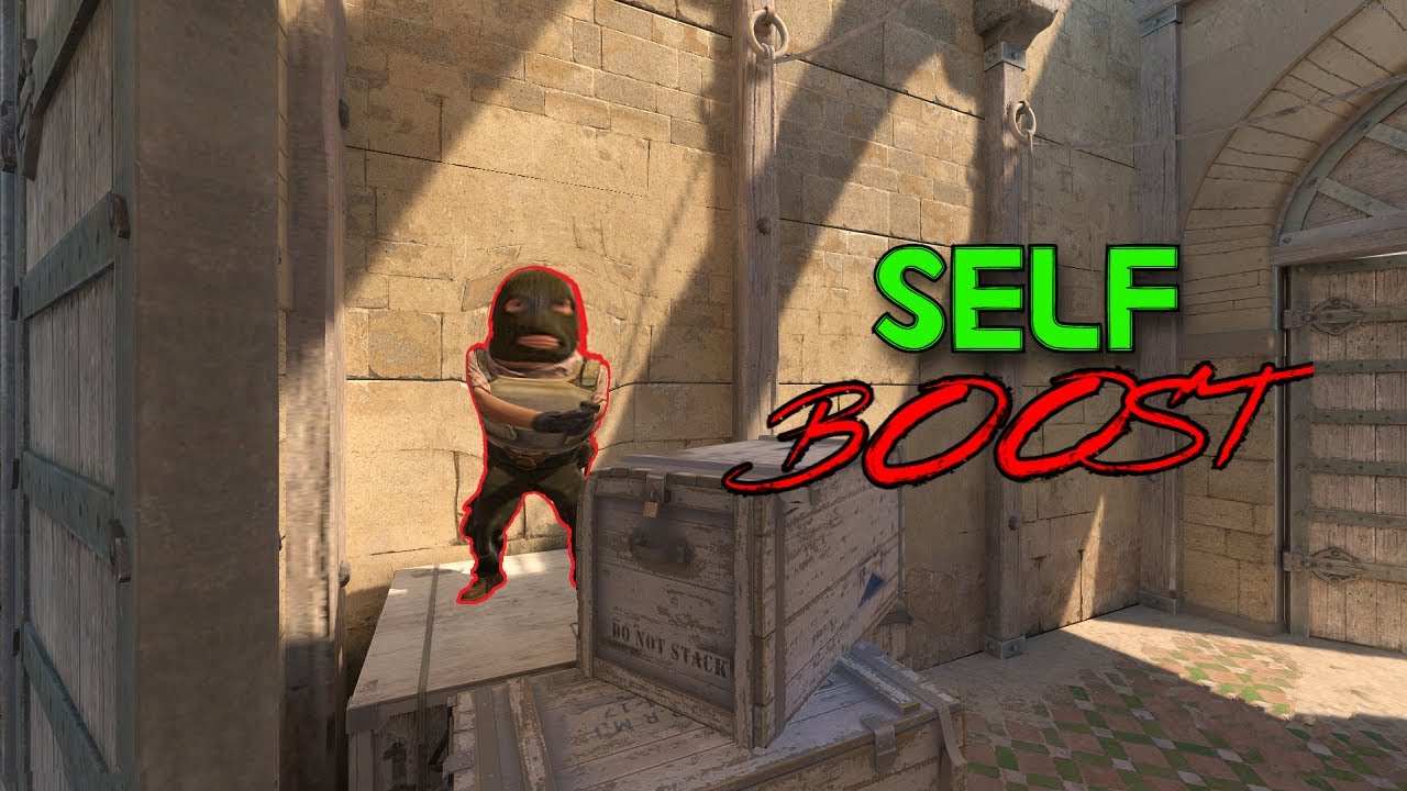 How To Self Boost Long Doors On Dust 2 Cs 2 Dust 2 Self Boost
