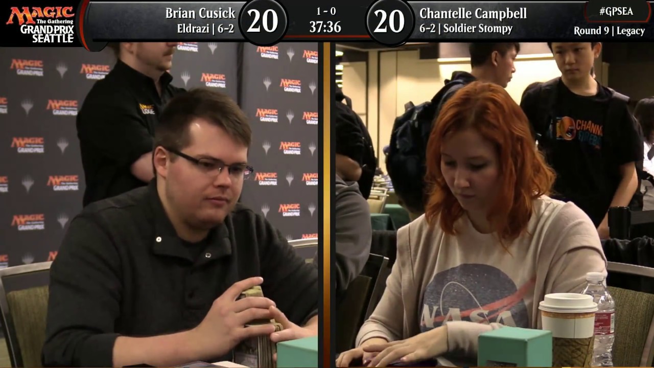Magic The Gathering Gp Seattle 2018 Round 9 Legacy Youtube