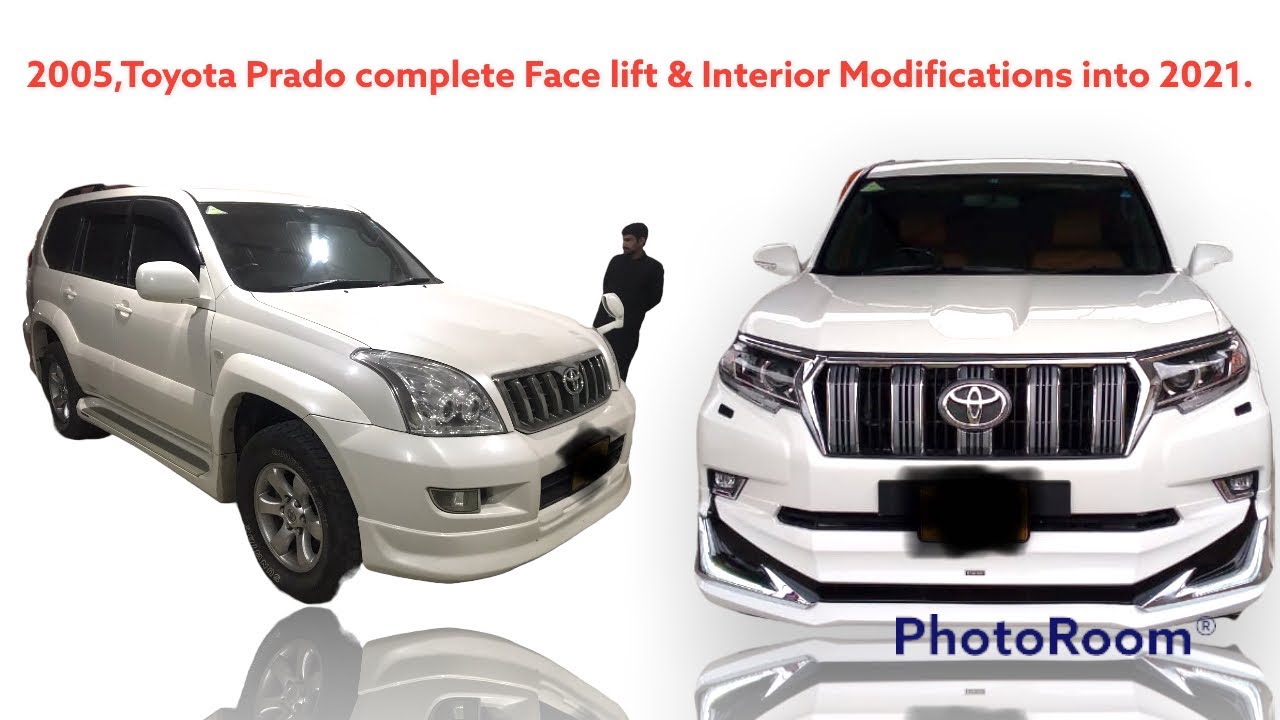Toyota Prado 2005 Convert Into 2021 Youtube