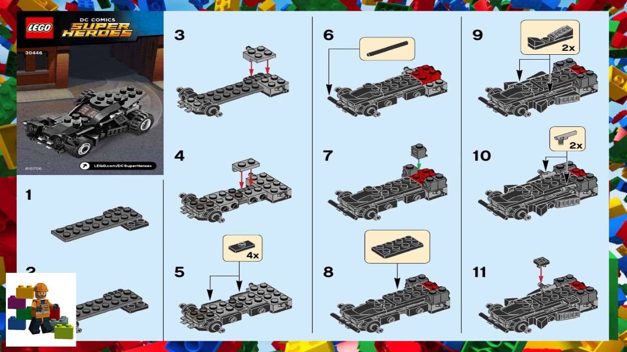 Lego Batman Building Instructions At David Meza Blog