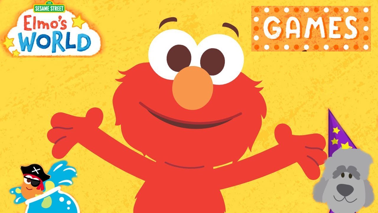 123 Sesame Street Elmo S World Game Pbs Kids Games Educational For Kids