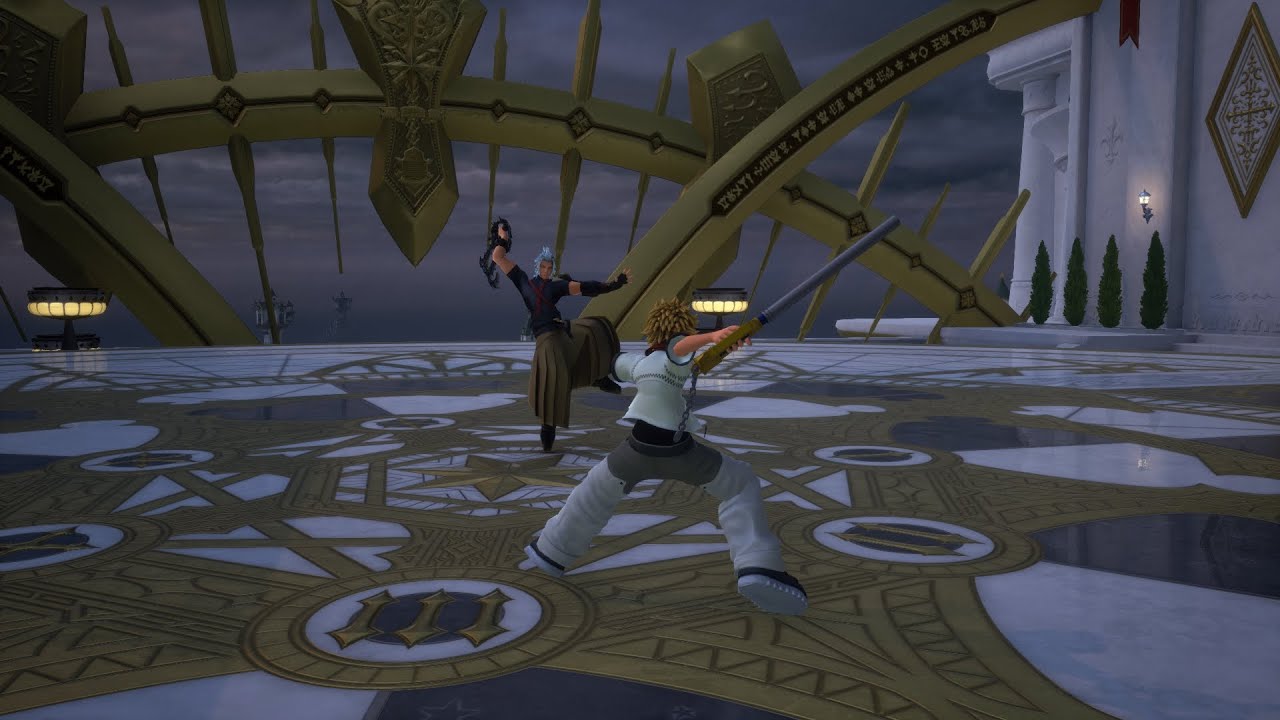 Kh3 Mod Battles Roxas Vs Terra Xehanort Youtube