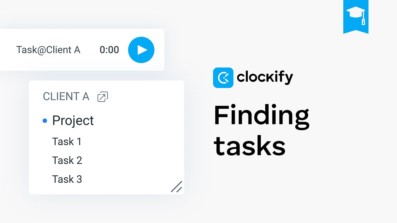 Clockify Tutorial Finding Tasks Youtube