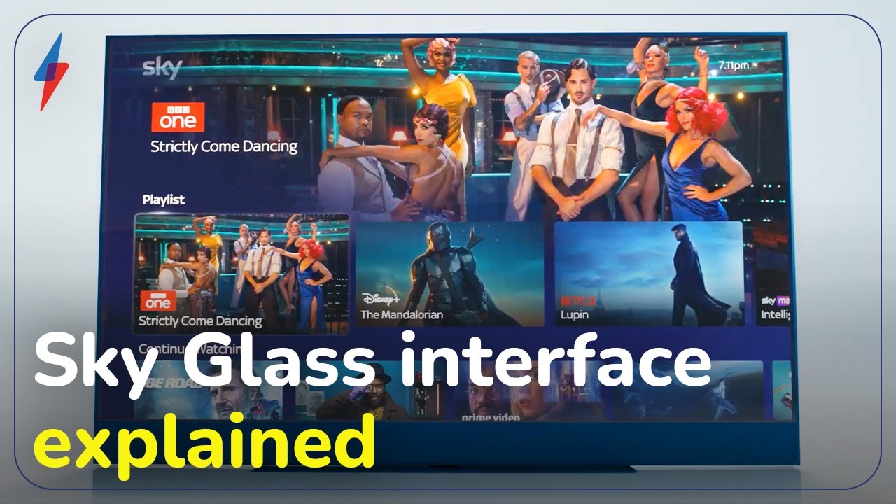 Sky Glass Interface Explained Sky S First Tv Youtube