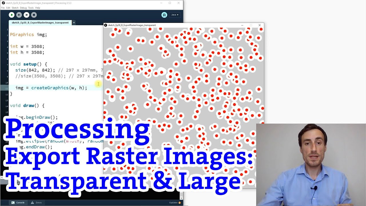 Export Raster Images Transparent And Large Part 2 Processing