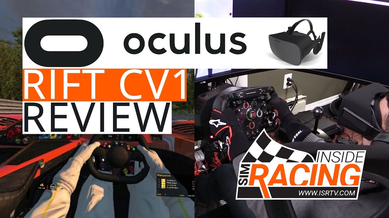 Oculus Rift Cv1 Vr Headset Sim Racing Review Youtube