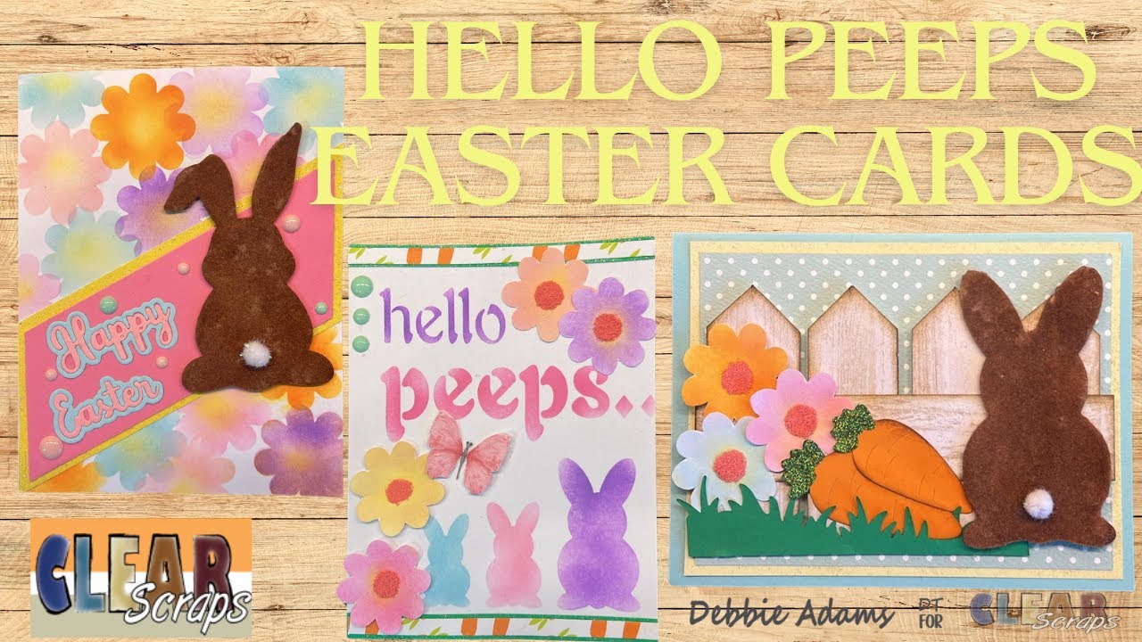 Hello Peeps Easter Cards Youtube