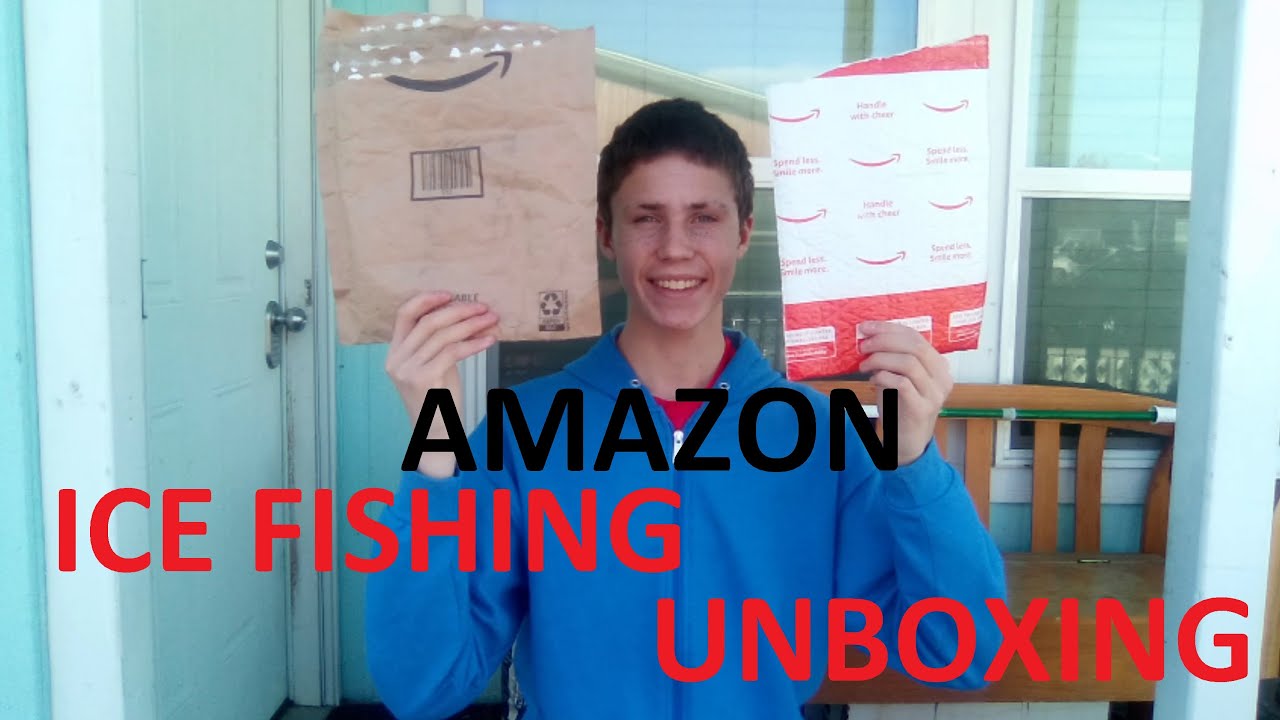 Amazon Ice Fishing Unboxing Cheap Fishing Gear Review Youtube