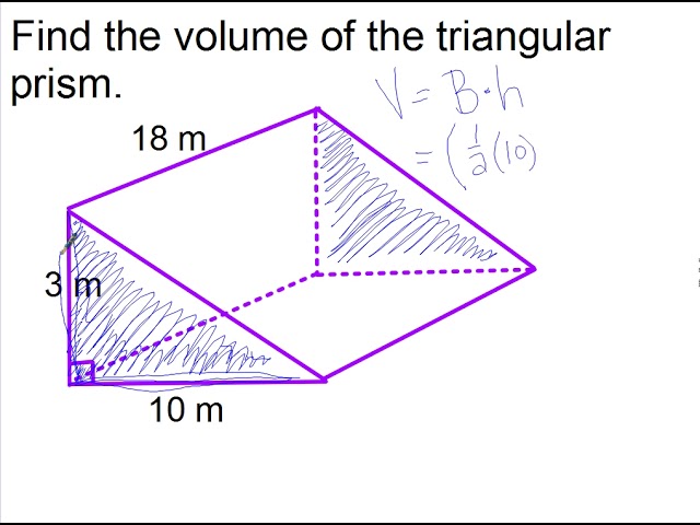 Volume Of A Right Prism Javascript Volume Of A Triangular Prism