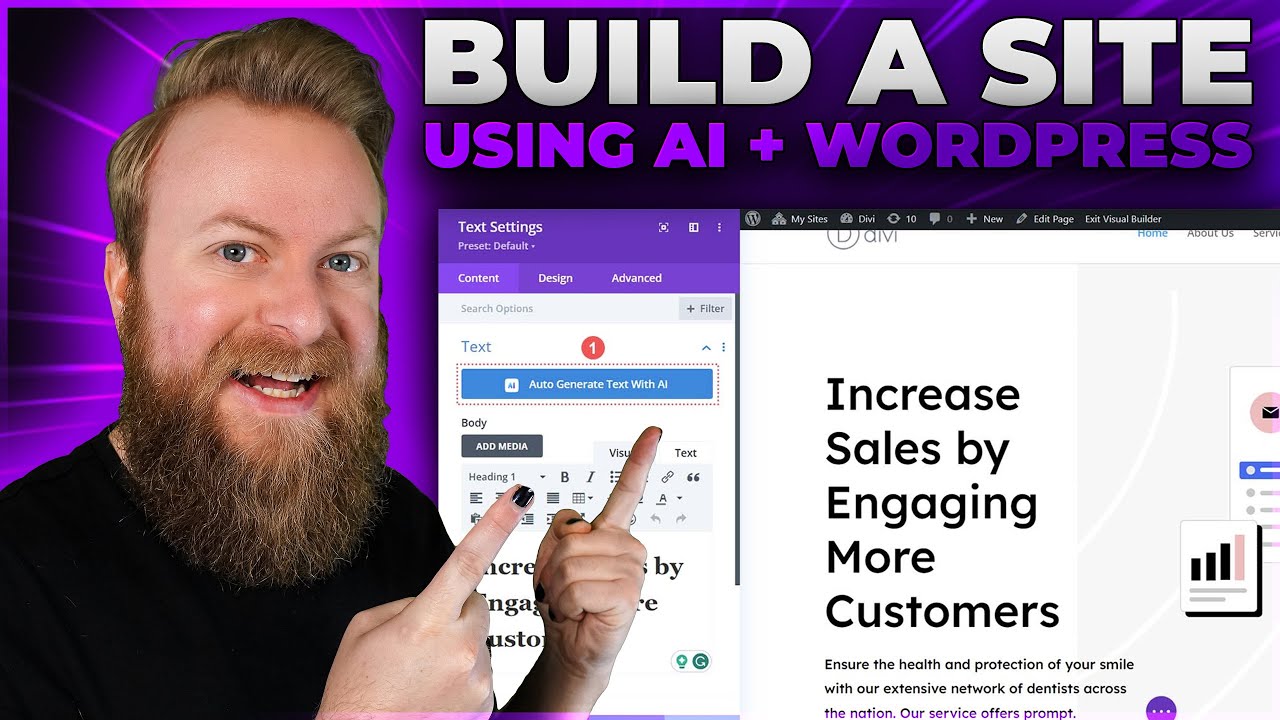 How To Make A Wordpress Website With Ai Youtube