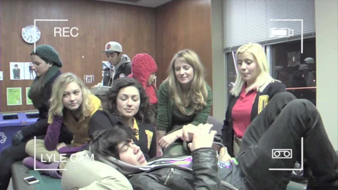 Degrassi Behind The Scenes The Lyle Cam Youtube