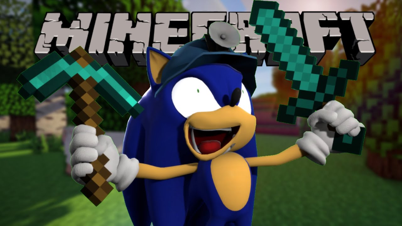 Sonic Plays Minecraft Youtube