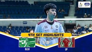 Up Vs Dlsu Set 4 Game Highlights Uaap Season 87 Men S Volleyball Round ...