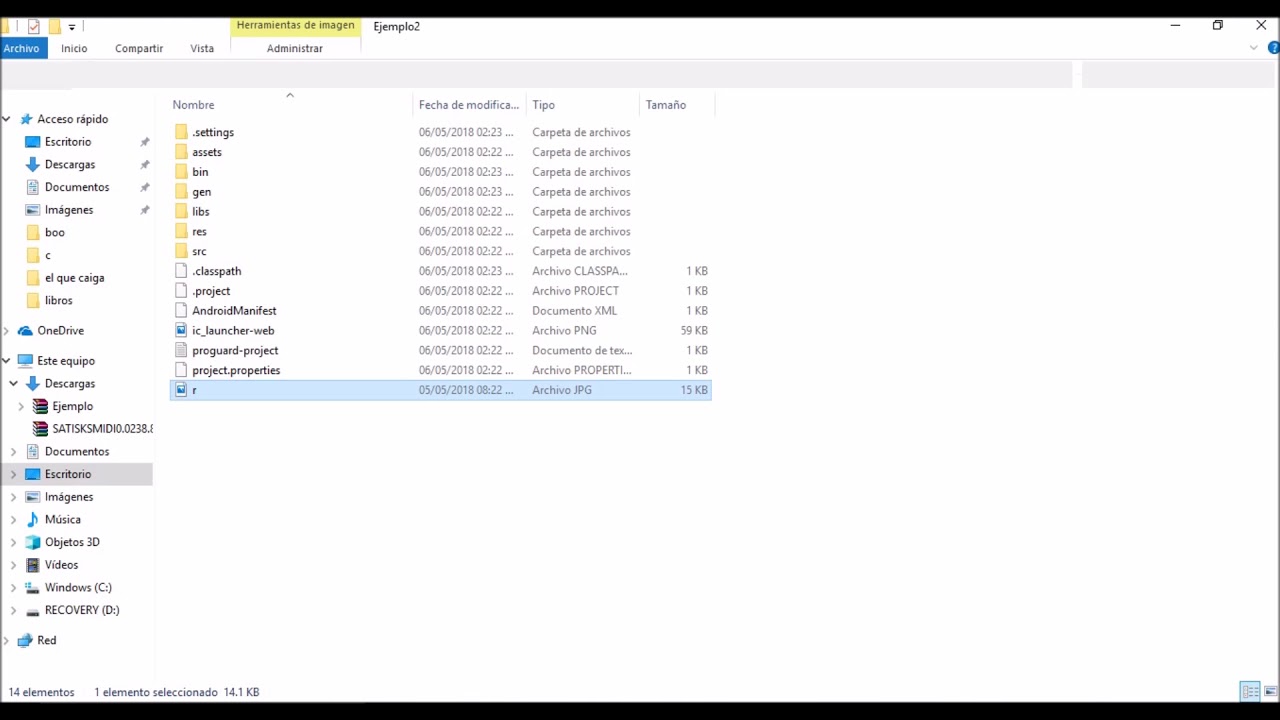 Aplicación Tabhost Youtube