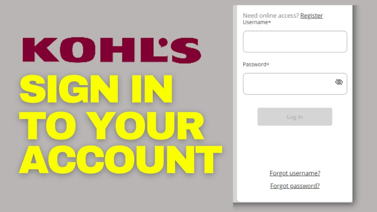 Kohl S Card Payment Login At Bill Henson Blog