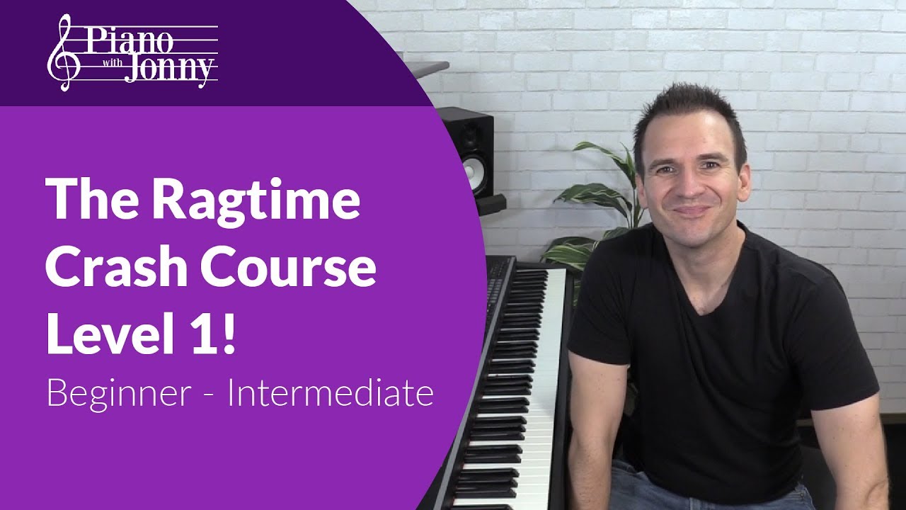 Ragtime Piano Crash Course For Beginners Rag Rolls Stride Bass