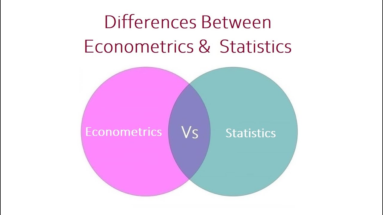 Differences Between Econometrics And Statistics Youtube