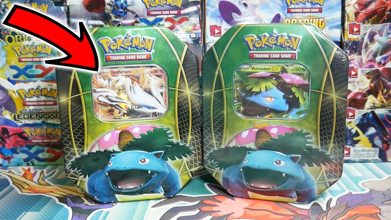 Sealed Pokemon Tin Vs Cheap Flea Market Pokemon Tin Youtube