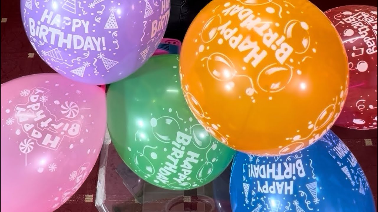 Multiple Balloons Video Youtube