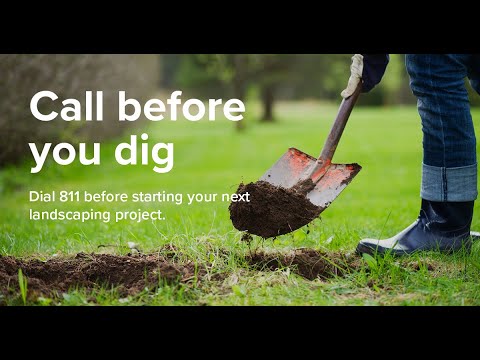 Call 811 Before You Dig Youtube