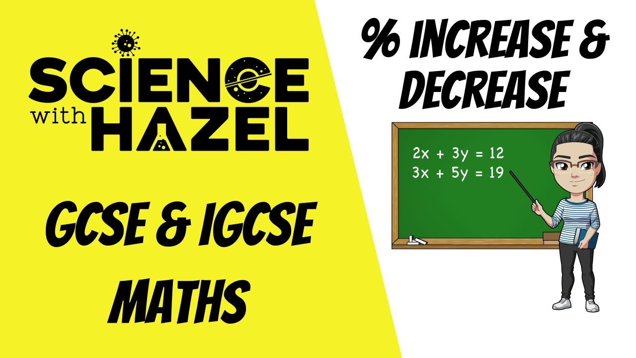 Percentage Increase And Decrease Gcse Igcse Maths Aqa Edexcel