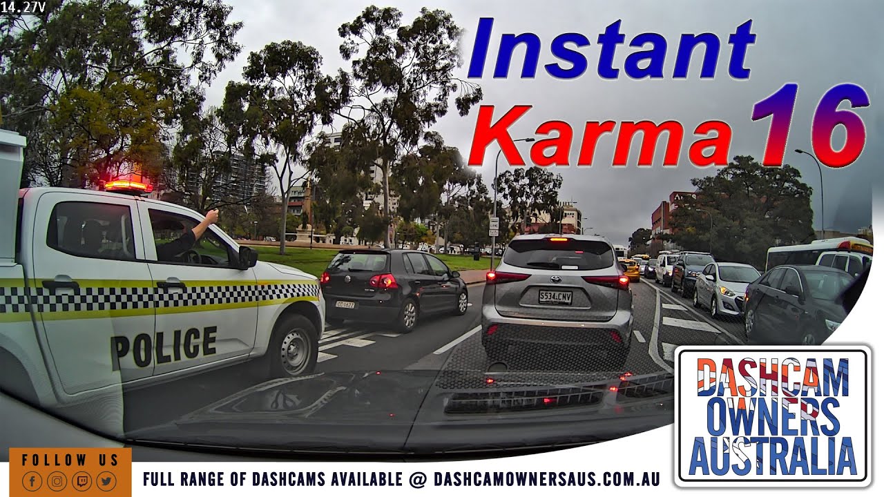 Instant Karma Caught By The Police Compilation 16 Youtube