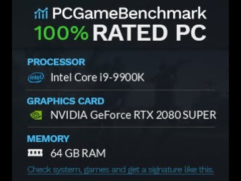 How To See The Pc Game Benchmark Requirements Youtube
