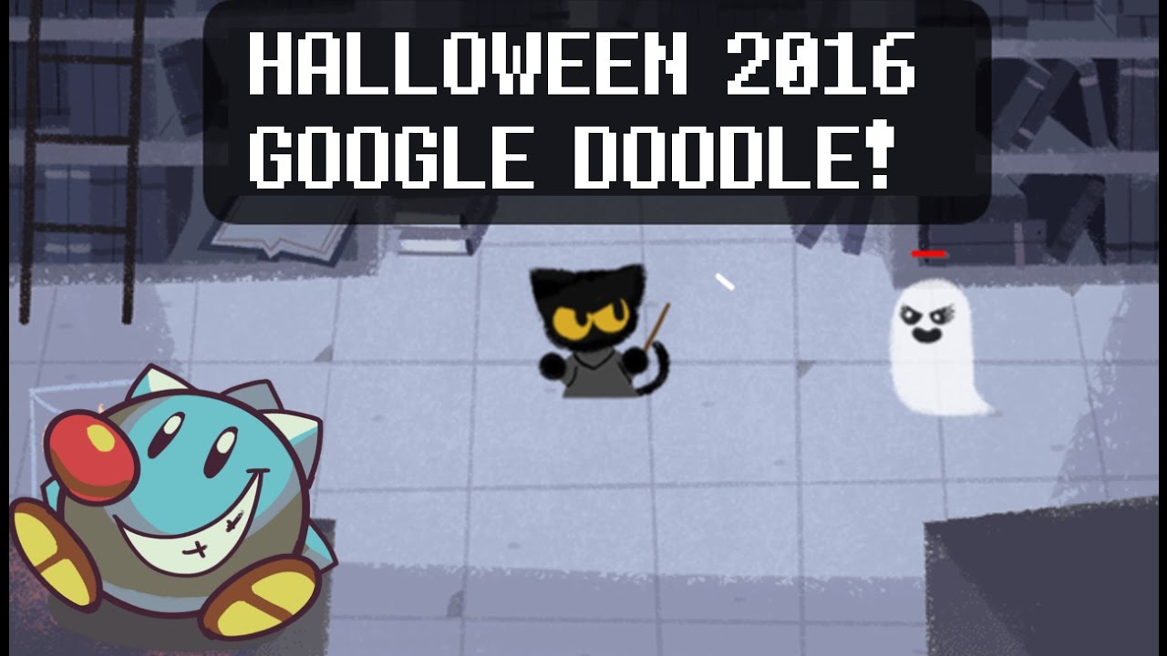 Let S Play Halloween 2016 Google Doodle Minigame Youtube