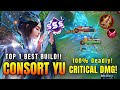 16 Kills Consort Yu Melts Tanks Instantly Top 1 Best Build Honor Of ...
