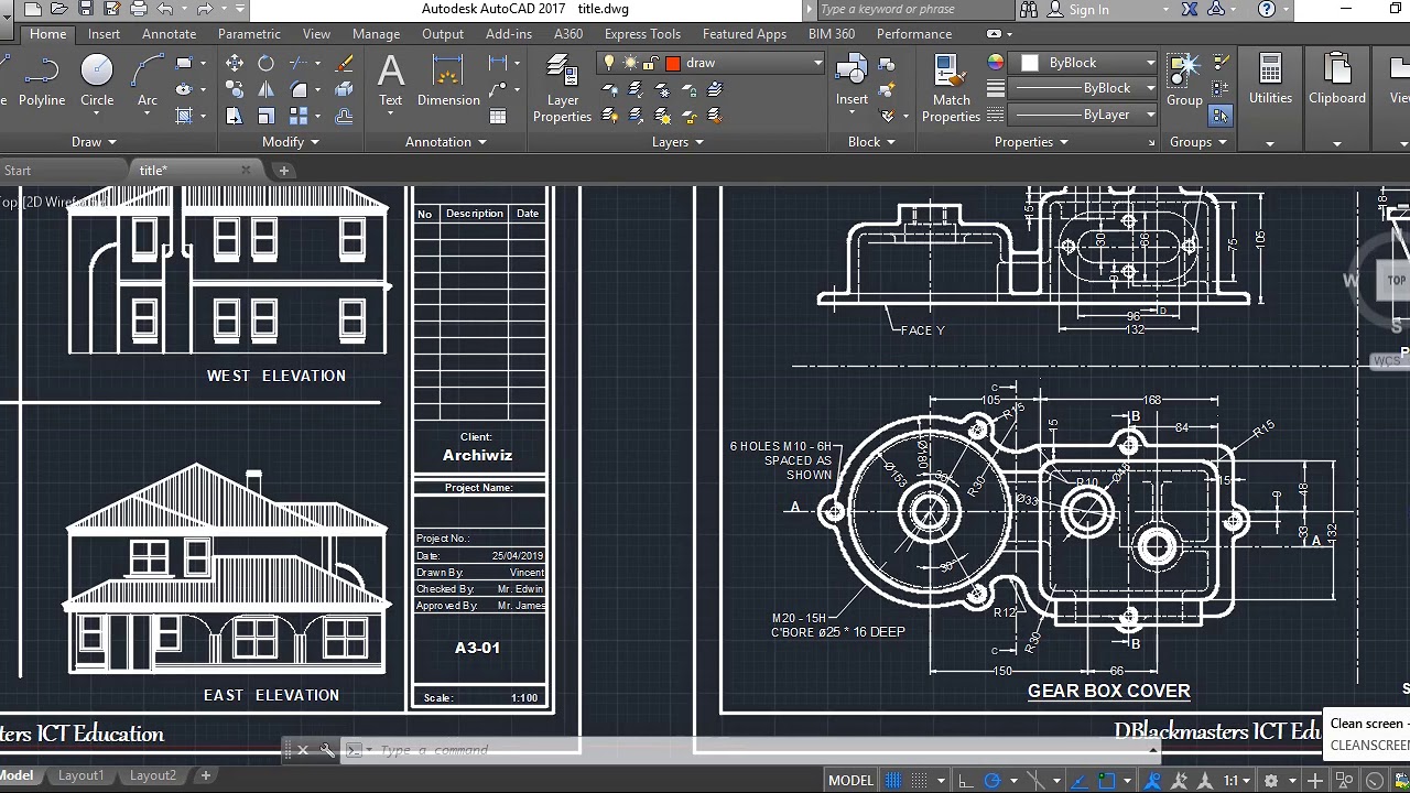 Autocad Engineering Training Youtube