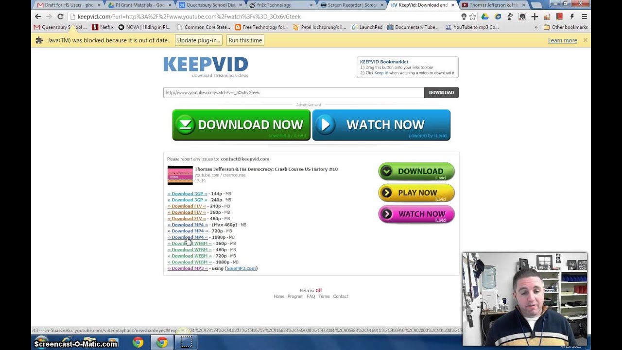 Using Keepvid To Get Youtube Videos Youtube